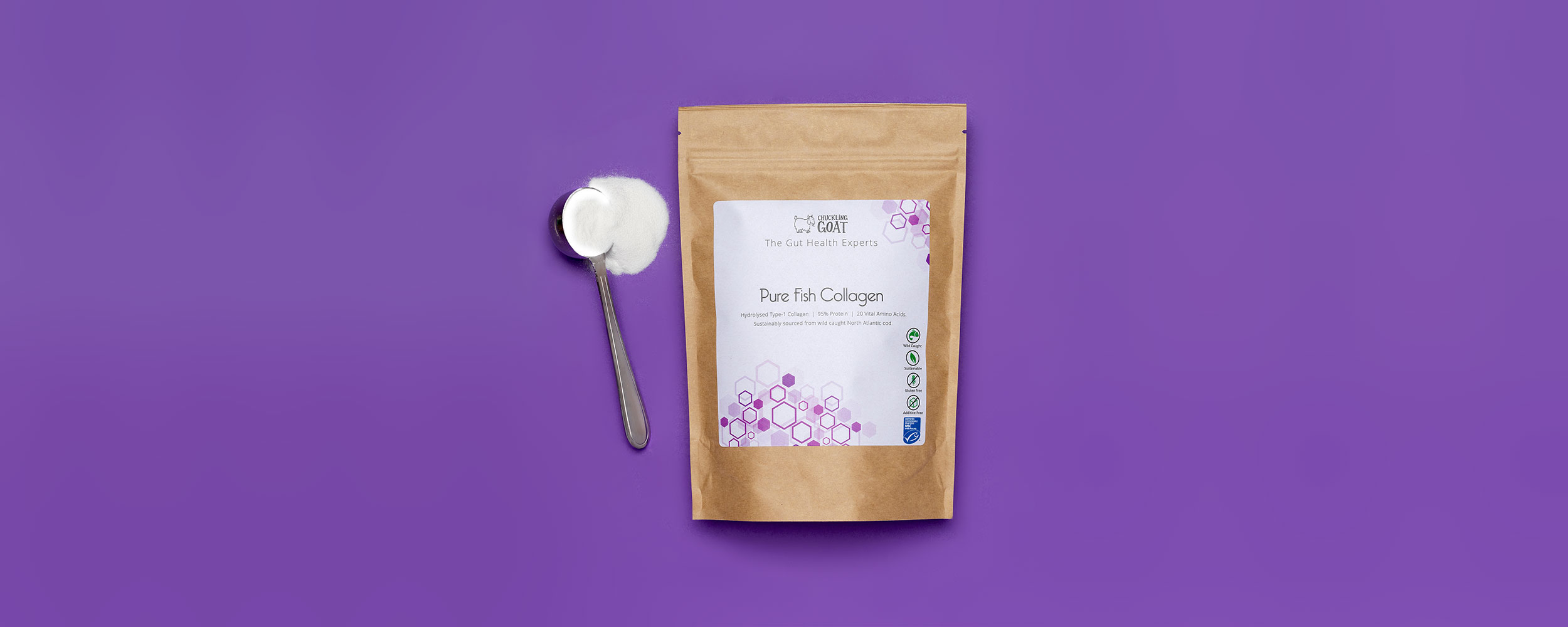 Pure Fish Collagen Powder | Chuckling Goat
