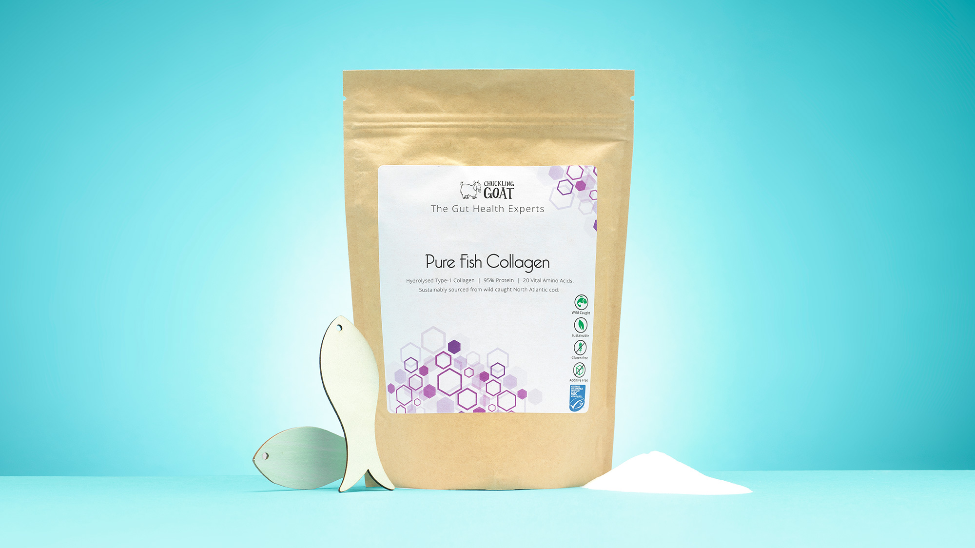 Pure Fish Collagen Powder | Chuckling Goat